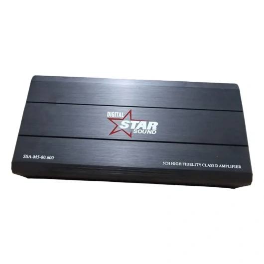 STARSOUND SSA-M5-80-600 HIGH FIDELITY CLASS-D 5-CHANNEL AMPLIFIER ...